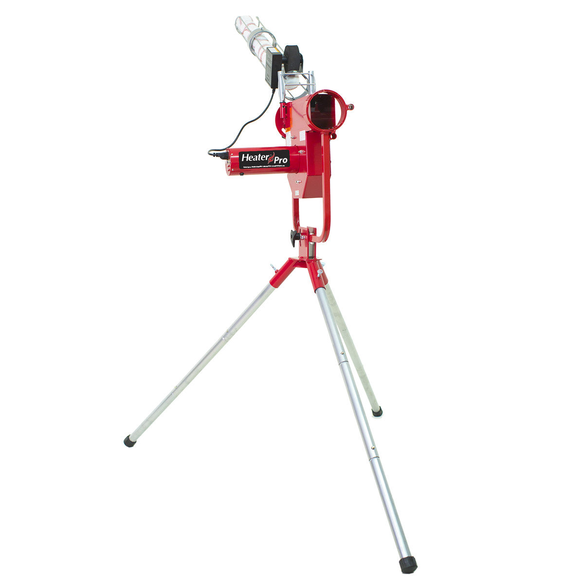 Heater Pro Fastball & Curveball Baseball Pitching Machine with Automat ...